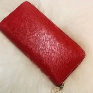 Coach | Bags | Coach Orange Long Wallet | Poshmark